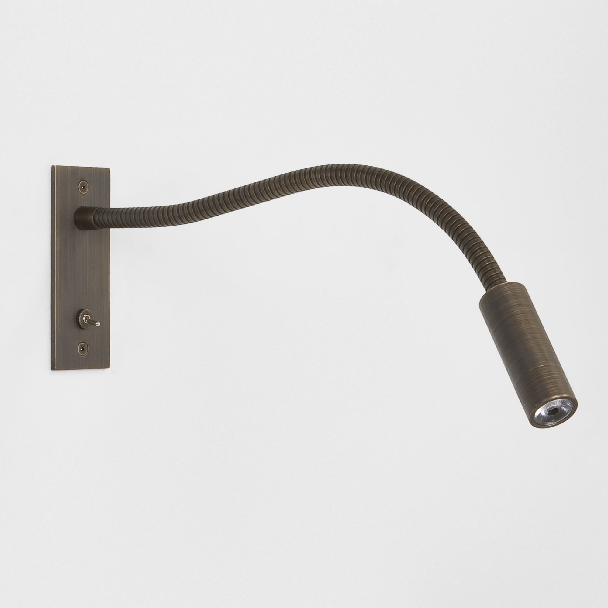 Astro Leo Switched LED Reading Wall Light in Bronze | Dusk Lights ...