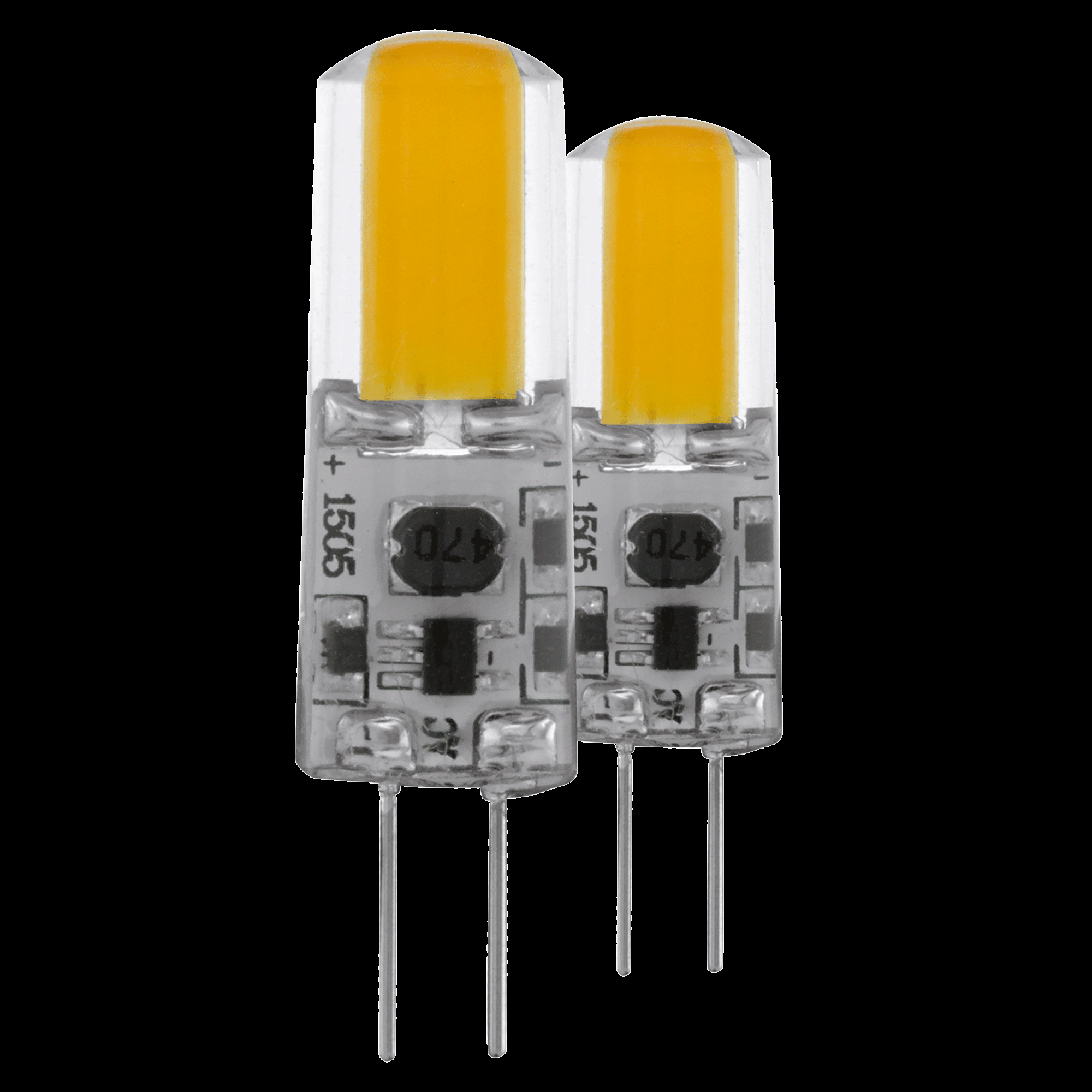 Eglo Bulbs G4 Warm White Dimmable LED 12v 1.8w 200lm 2700k Twin Pack ...