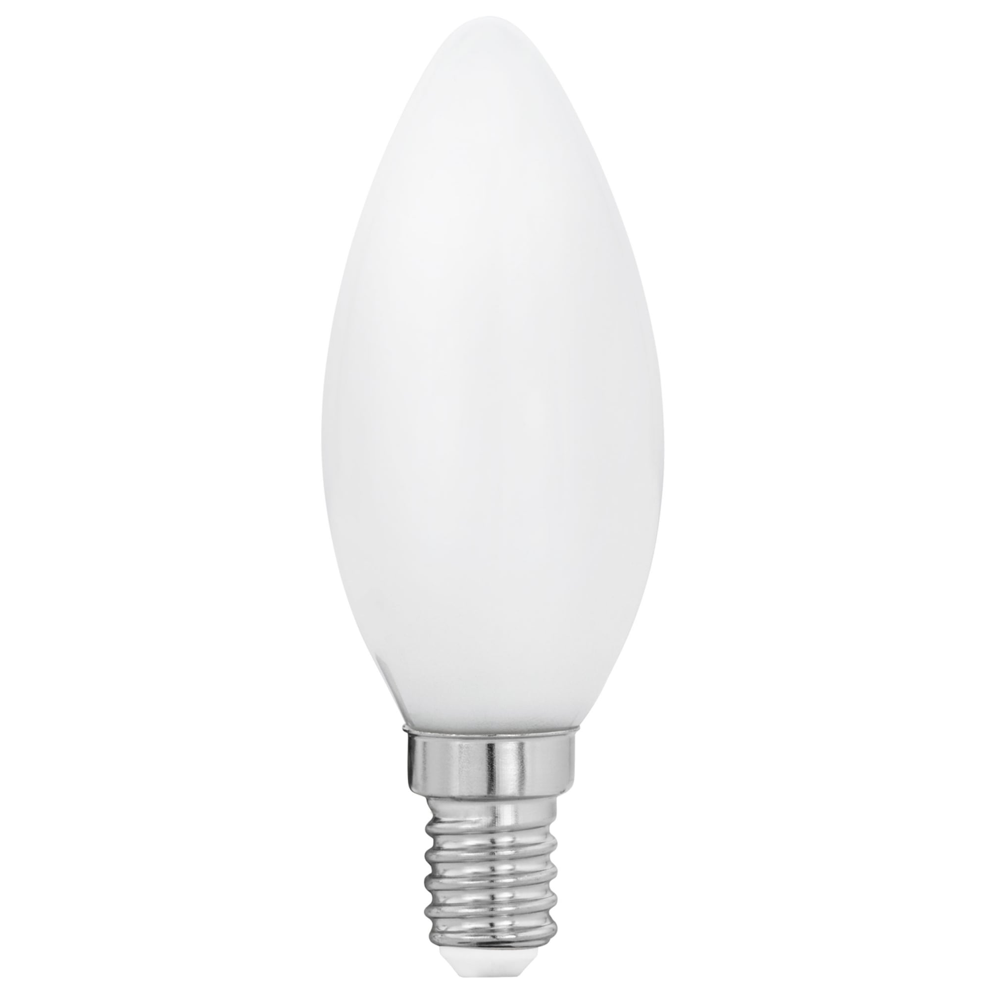 Eglo Bulbs E14 Frosted Warm White LED Candle 4W 2700K 470lm | Dusk ...