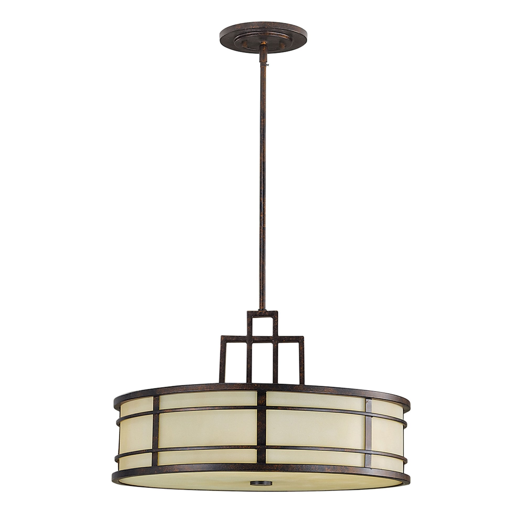 Feiss Fusion Pendant Light in Grecian Bronze | Dusk Lights – Dusk Lighting