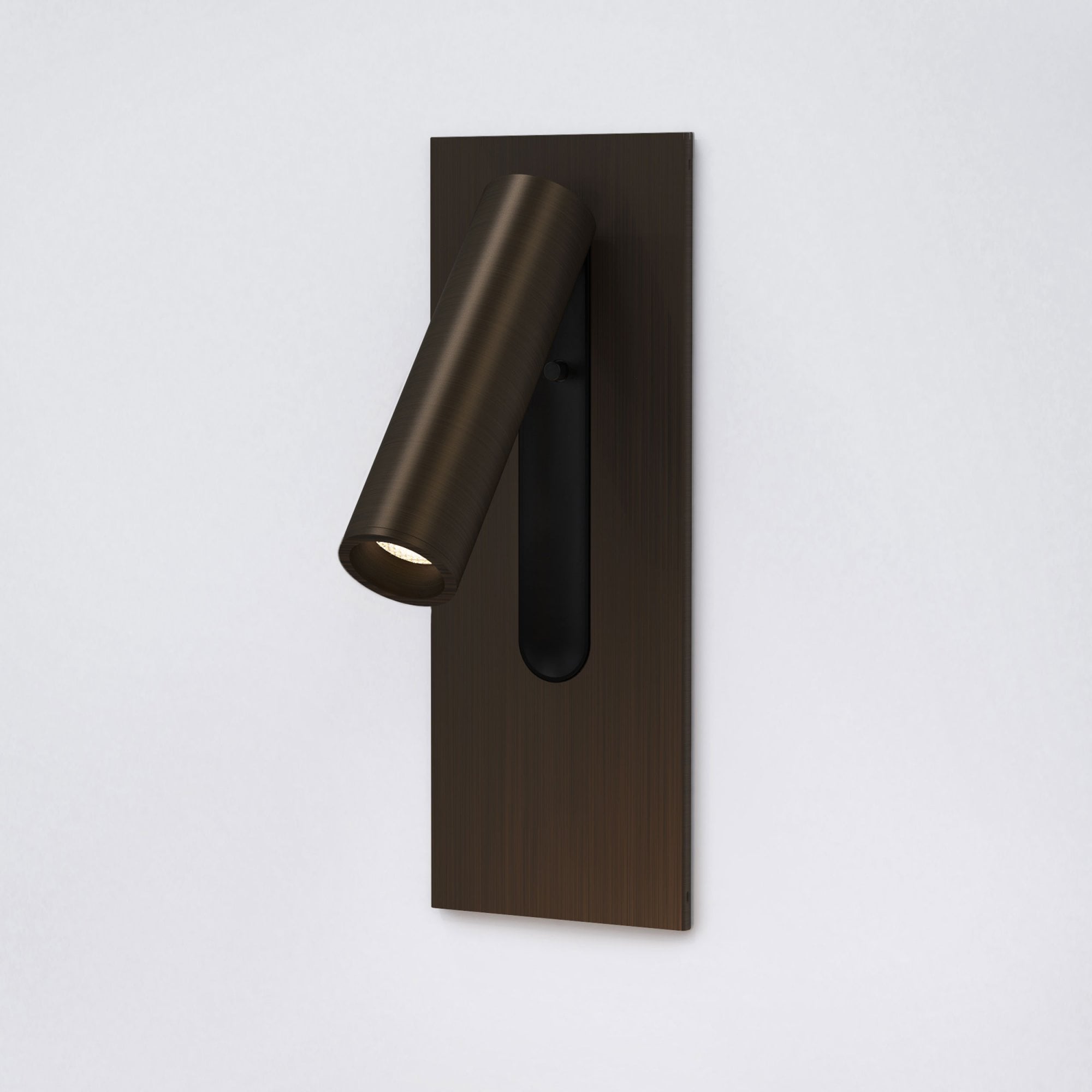 Astro Fuse 3 Micro Switched LED Reading Light in Bronze | Dusk Lights ...