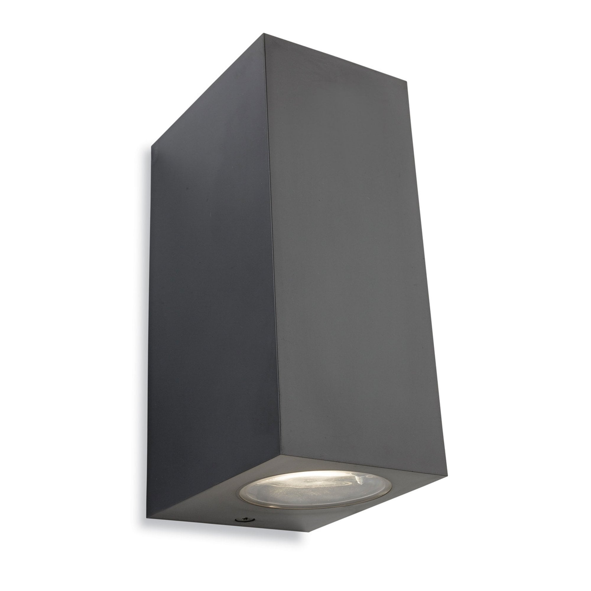 Firstlight Hawk Coastal IP54 Up and Down Wall Light in Graphite | Dusk ...