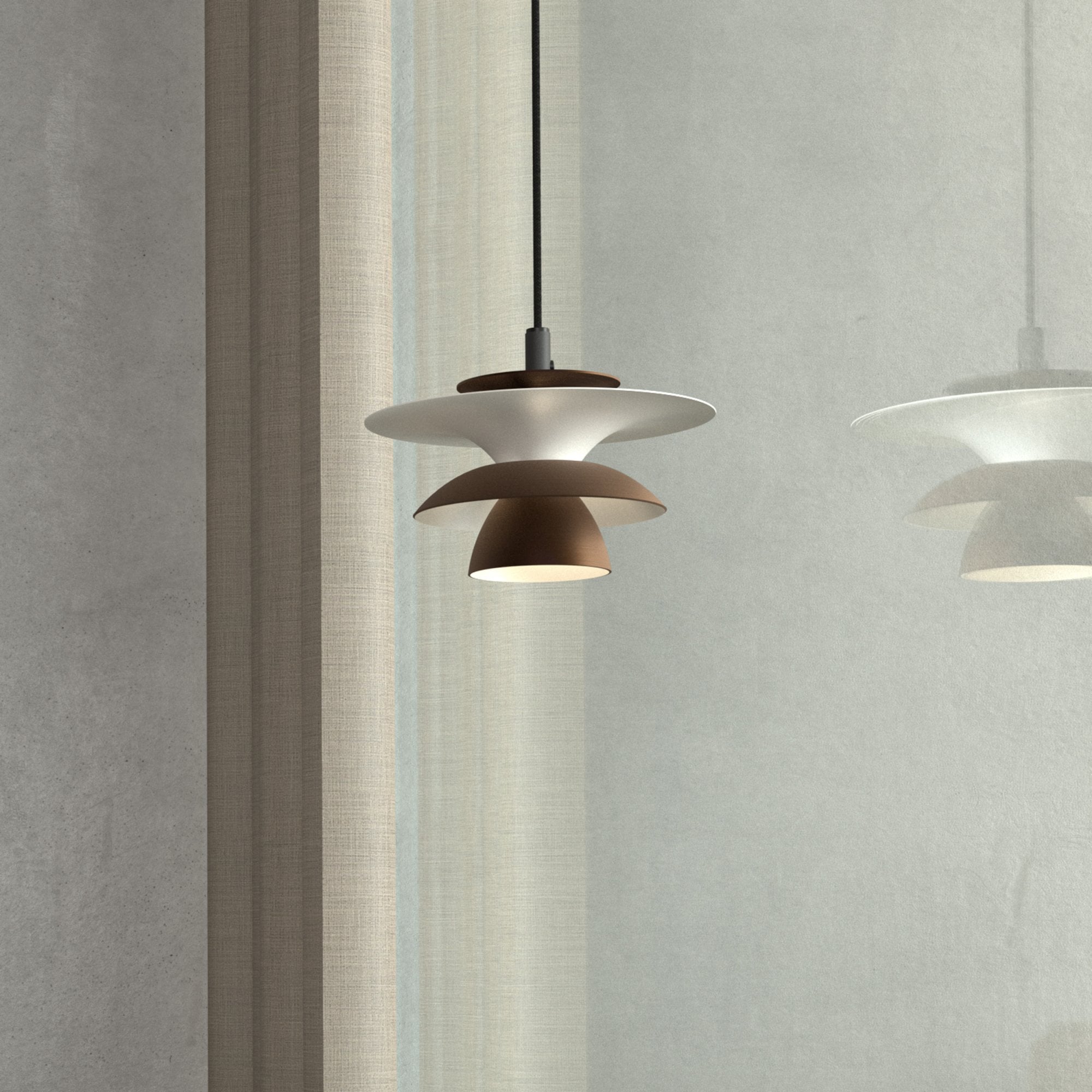 BELID Picasso 180 Plug In Pendant in Oxide | Dusk Lights – Dusk Lighting