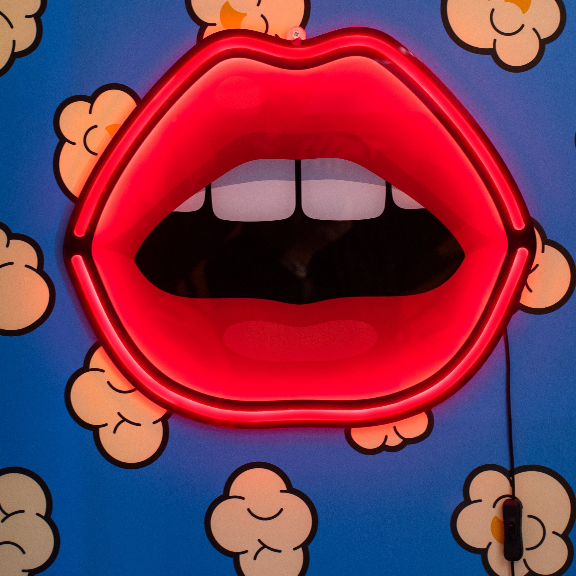 Seletti Blow Mouth LED Plugged Wall Lamp | Dusk Lights – Dusk Lighting
