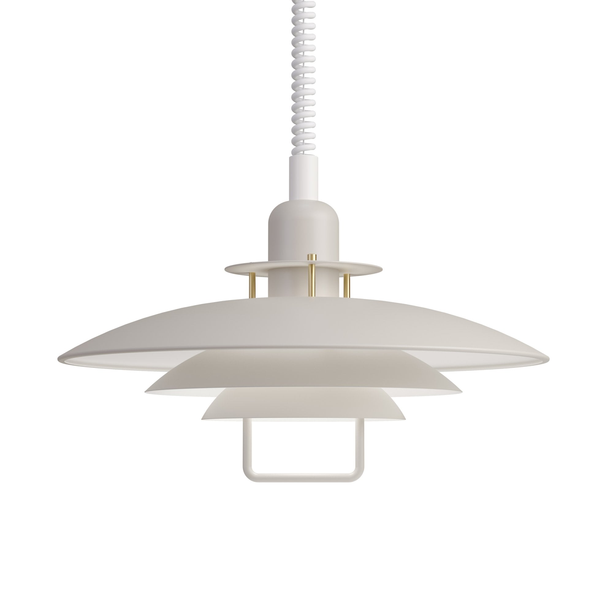 BELID Primus II 430mm Rise and Fall Pendant Light in Sand | Dusk Lights ...