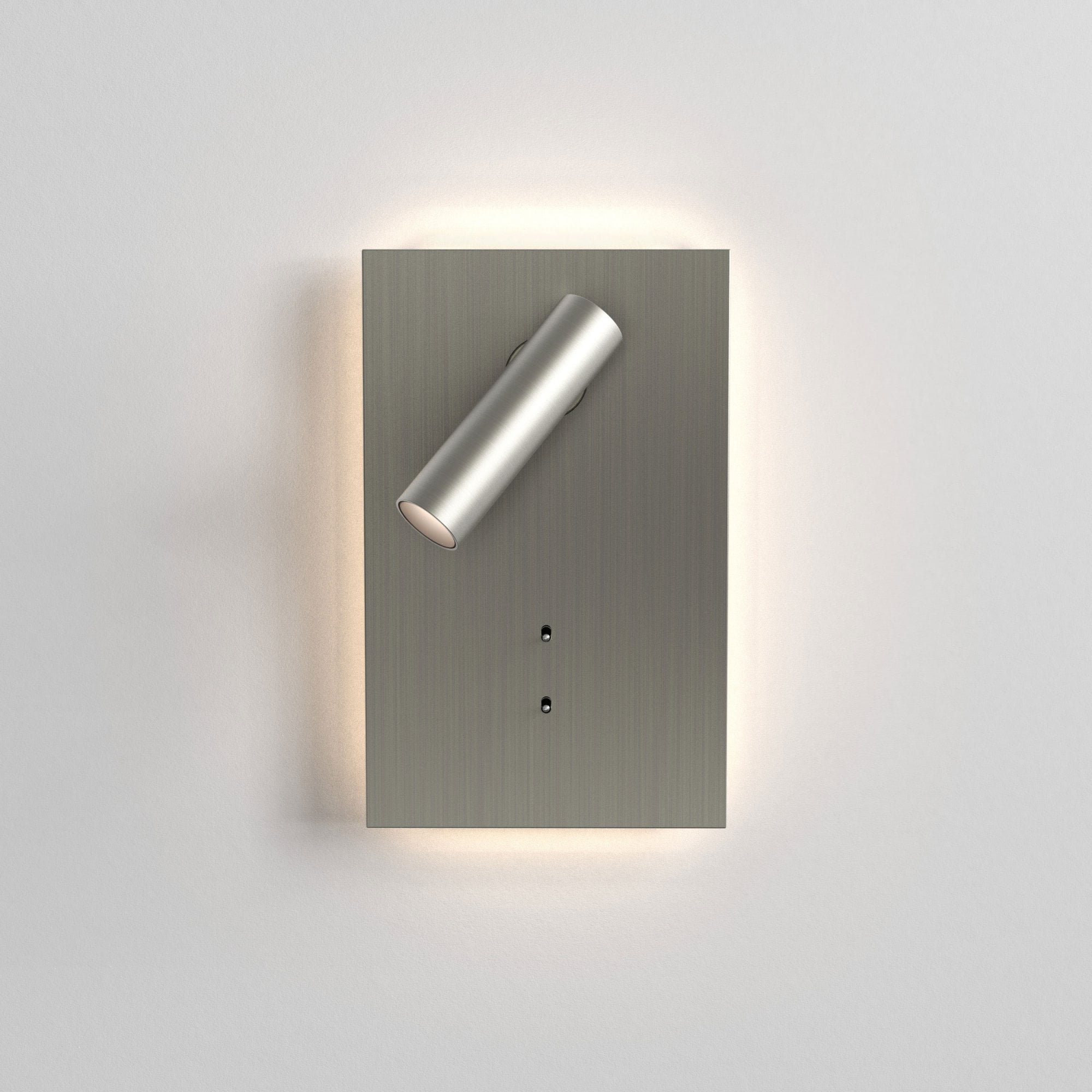 Astro Edge Reader Mini LED Dual Wall & Reading Light in Matt Nickel ...